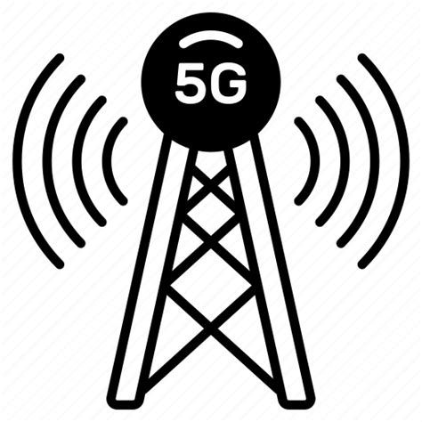 Signal Tower 5g Internet Network Speed Bandwidth Icon Download On Iconfinder