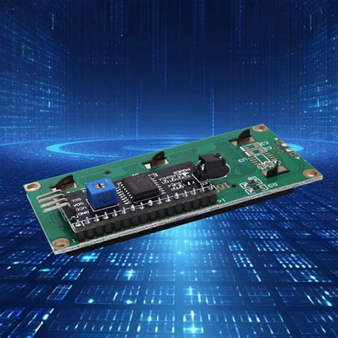 I2c 1602 Lcd Module With Potentiometer For Arduino And Microcontrollers