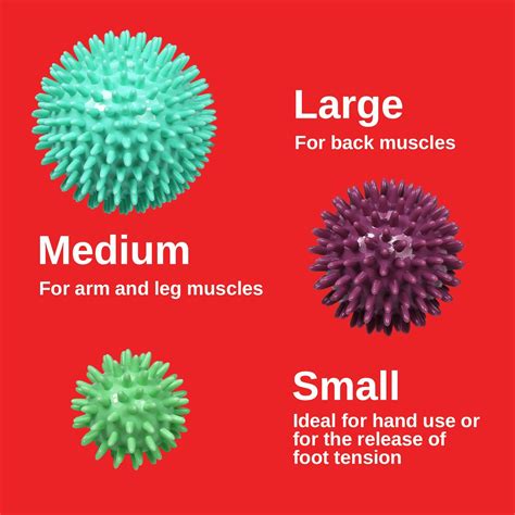 Spiky Massage Ball Stress Reflexology Resultsport