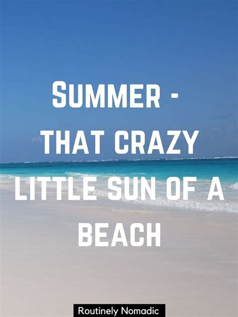 175 Funny And Short Beach Quotes For Fun In The Sun Routinely Shares