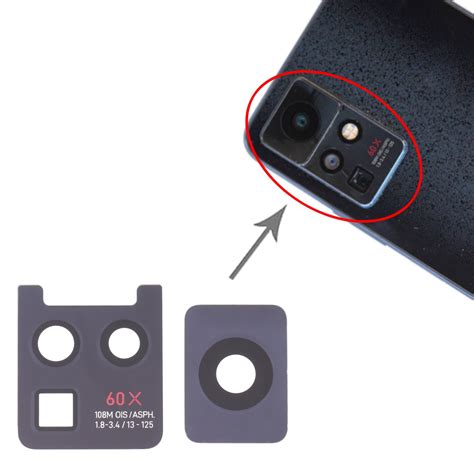 10 Pcs Back Camera Lens For Infinix Zero X Zero X Pro X6810 X6811 X6811b