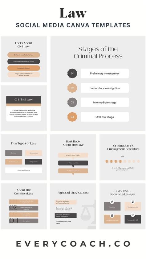 Free Law Canva Templates Social Media Manager Social Media