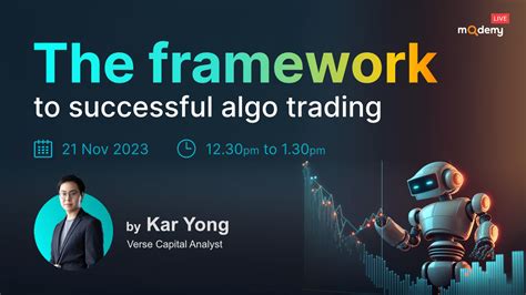 The Framework To Successful Algo Trading I3investor