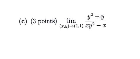 Solved For Each Of The Following Limits Use Algebra Chegg