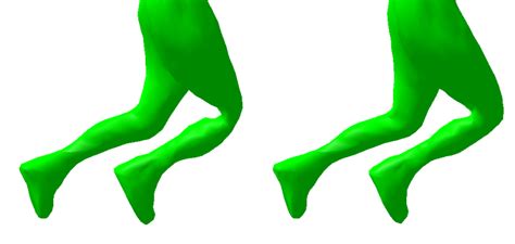 effect of incorporating a learnt space of deformations into the