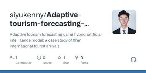 Github Siyukennyadaptive Tourism Forecasting Using Hybrid Artificial