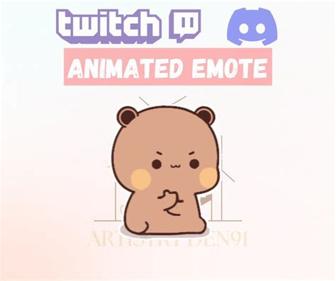 Animated Twitch Emote Big Brain Emote Cute Emote Colourful Emote For Streamers Instant