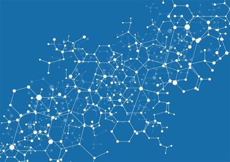 Virtual Abstract Background With Particle Molecule Structure 586307 Vector Art At Vecteezy