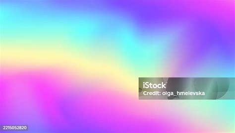 홀로그램 그라디언트 핑크색의 반짝이는 질감입니다 소프트 스펙트럼 배경막 무지개 빛깔의 배경 이미지를 흐리게 합니다 추상적인 배경 그래픽 전단지 밝은 종이 바이올렛 홀로그램