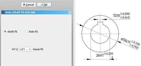Techdraw Tolérance De Trou Darbre Freecad Documentation
