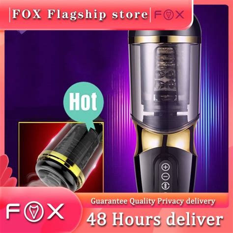 Amusive Automatic Telescopic Rotation Male Masturbators Virtual Vagina Adult Sex Toys
