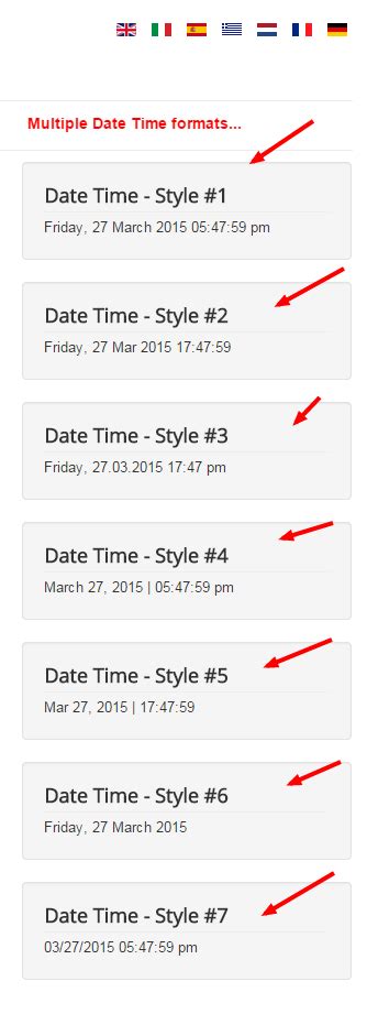 Display Date And Time Joomla Module Web357