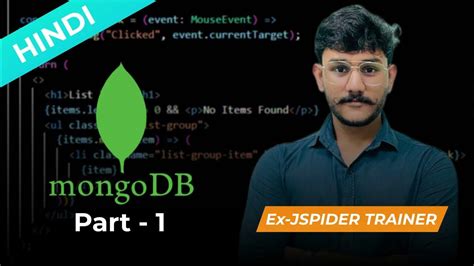 Mongodb Tutorial For Beginners In Hindi 2024 Part 1 Mongodb By Saket Bhatnagar Youtube
