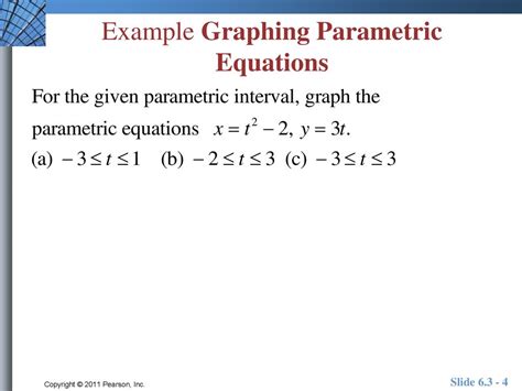 Parametric Equations And Motion Ppt Download