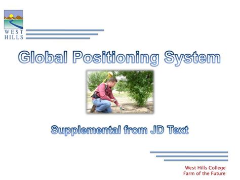 PPT Global Positioning System PowerPoint Presentation Free Download ID