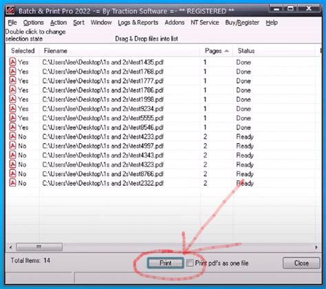 How To Batch Print Files In Order Of Number Of Pages Print Tips