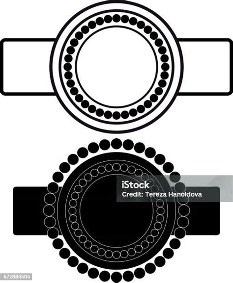 Etikett Auf Weißem Hintergrund Vektorillustration Stock Vektor Art Und