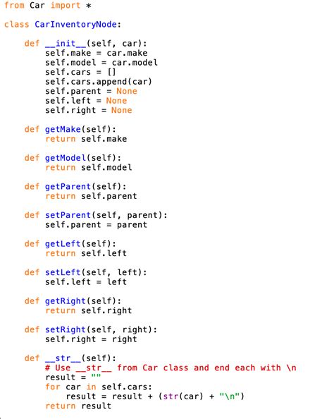 Need Help With Python Binary Search Tree Chegg