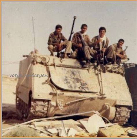 Another IRGC M113A1 with green camo and Dshk MG.