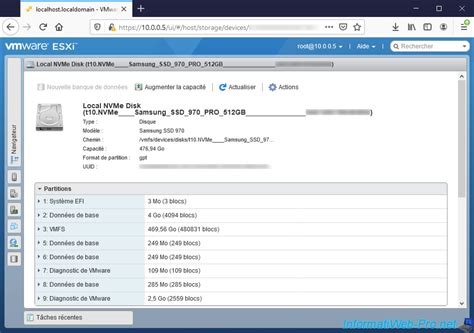 Complete Presentation Of The Vmware Host Client Web Client Of Vmware