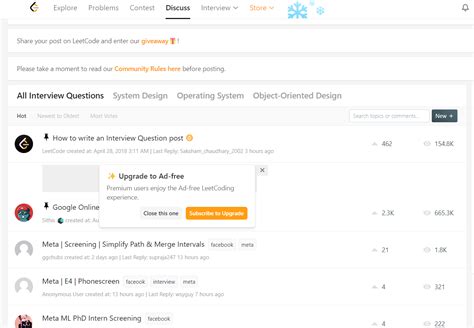 ads in leetcode r leetcode