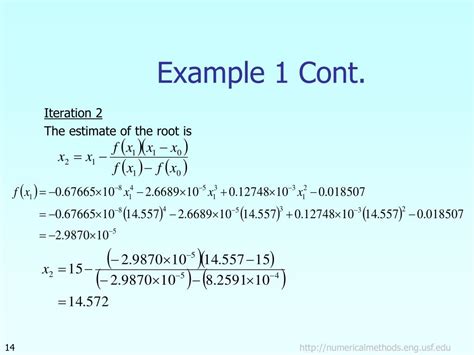 PPT Secant Method PowerPoint Presentation Free Download ID 2935348