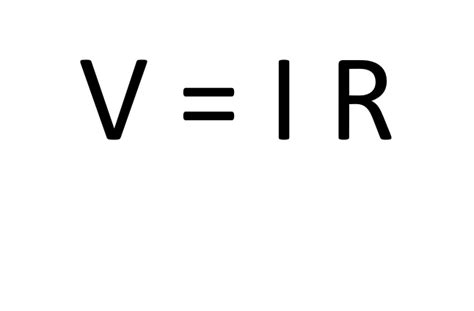 Ohms Law With An Example Problem V Ir