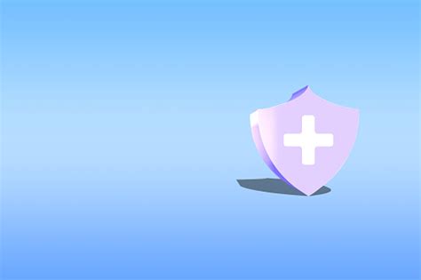 의료 및 건강 보호를위한 십자가가있는 방패 3d 렌더링 의료 및 부가 가치 개념 의료 병원 서비스 개념 0명에 대한 스톡 사진 및 기타 이미지 Istock