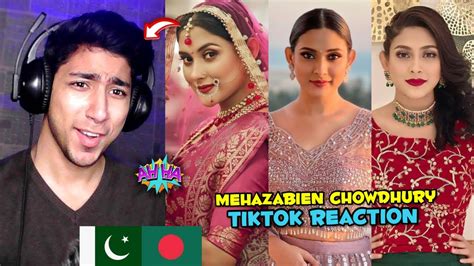 Pakistani React On Bangladeshi Actress Mehazabien Chowdhury Viral Tiktok Videos 2 Maadi