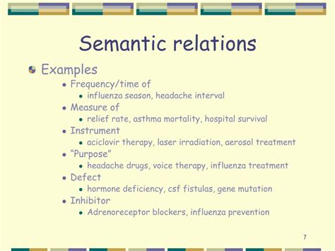 Ppt Classification Of Semantic Relations In Noun Compounds Using Mesh