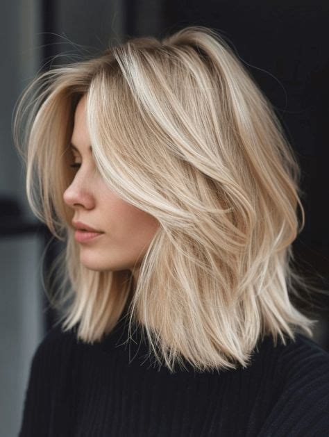 Shoulder Length Blonde Hairstyles