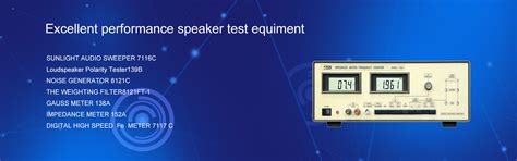 Speaker Tester Baichuan Electronics