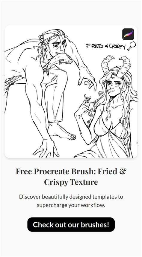 Free Procreate Brush Fried And Crispy Texture Procreate Brushes