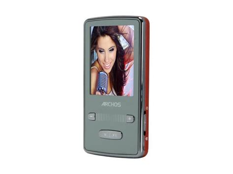 Archos 2 Vision 8gb Mp3mp4 Player 501442 Red