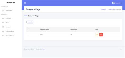 Sistem Manajemen Inventori Sederhana