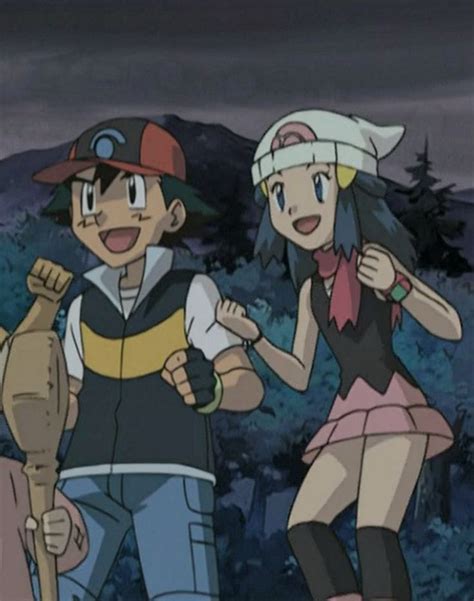 Ash And Dawn In 2023 Ash And Dawn Cute Anime Character Pokemon Pictures