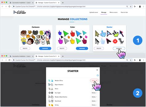 Custom Cursor как пользоваться