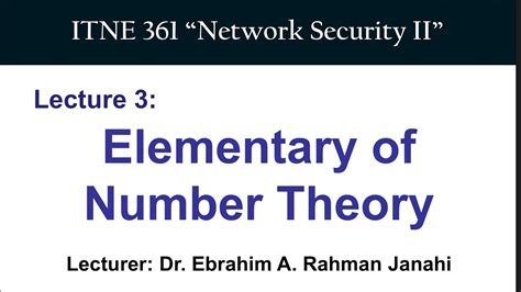 Itcy351 Modular Arithmetic Congruence Youtube