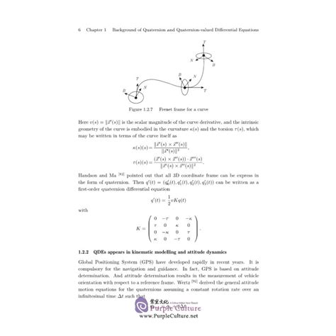 Theory And Applications Of Quaternion Valued Differential Equationsby Xia Yonghuikit Ian Kou