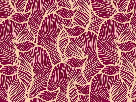 Floral Seamless Pattern Vector By Flockedesign By Flockedesign On Dribbble