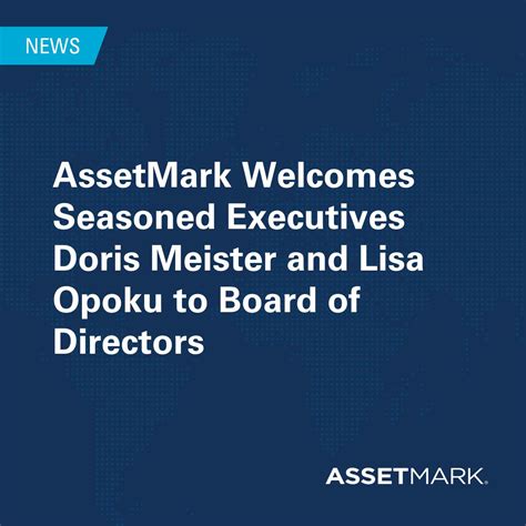 Assetmark Boardofdirectors Financialservices Leadership Assetmark