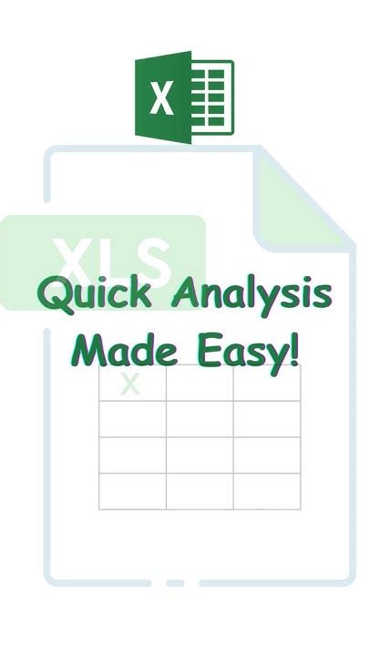 Master Excels Quick Analysis Tool In 1 Minute Spreadsheettips Excel Exceltutorial Youtube