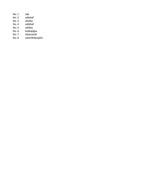 Auto Numbering Pdf Auto Numbering Pdf