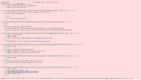 numba issues while importing umap · issue 570 · lmcinnes umap · github