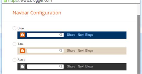 How To Hide Disable Or Remove Navigation Bar Navbar From Blogger Techbow