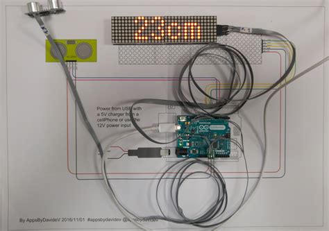 Rangefinder For Garage Parking With Arduino Arduino Project Hub
