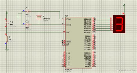 实验四 单片机控制1位数码管静态显示单片机一位数码管段码 Csdn博客