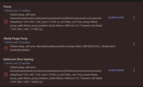 Shelly Device Connection Via Shelly AP Configuration Home Assistant Community