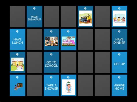 DAILY ROUTINE MEMORY GAME Parejas