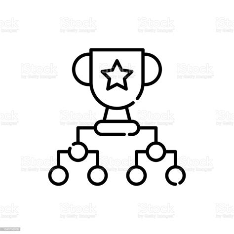 경쟁 우위 벡터 윤곽선 아이콘 스타일 일러스트레이션 Eps 10 파일 개념에 대한 스톡 벡터 아트 및 기타 이미지 개념 고름 기술 Istock